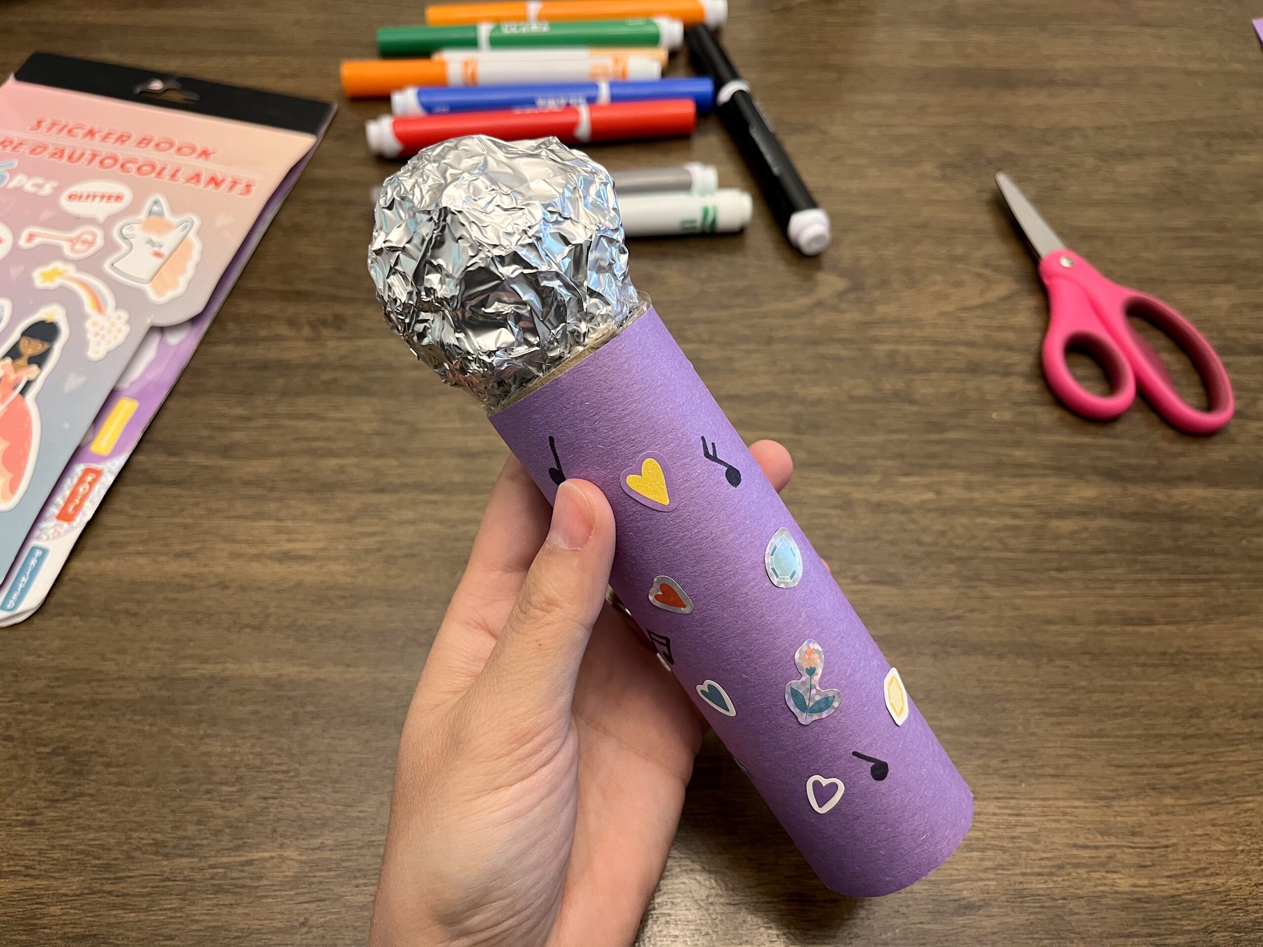 Cardboard Tube Microphone - Faith-filled Fun