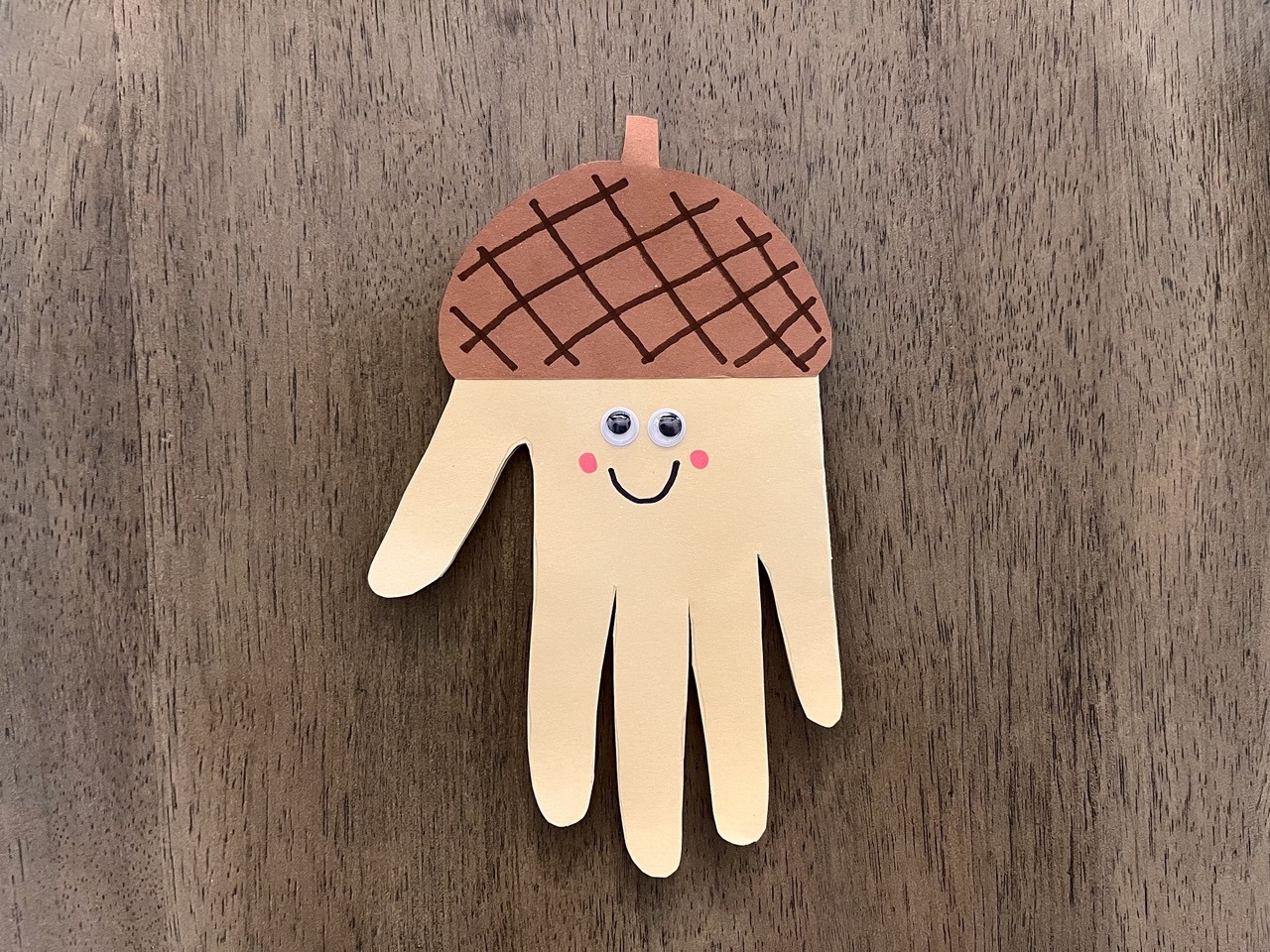 Prayer Acorn Handprint - Faith-filled Fun