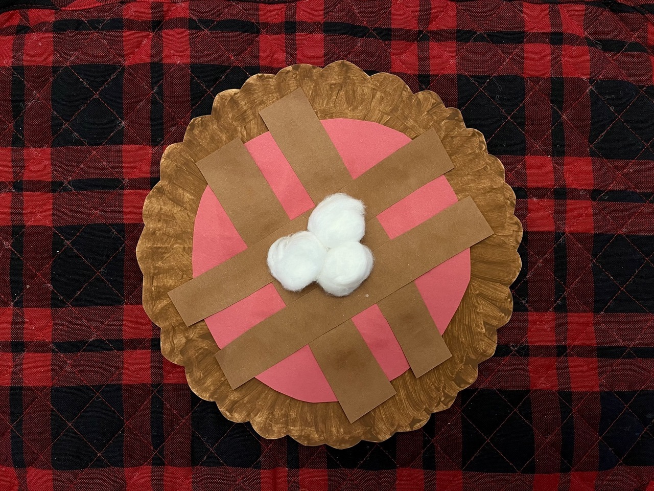Paper Plate Apple Pie Craft - Faith-filled Fun